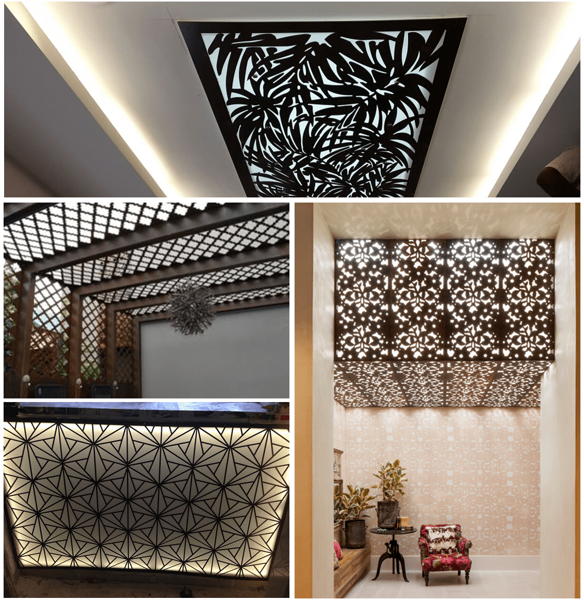 Customize Ceiling Jali at Zero Cost.
