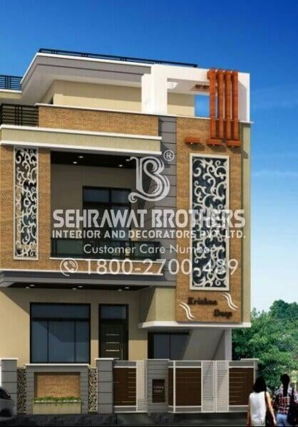 Get Waterproof WPC Frame, Free with Exterior Facade Jali | Thickness ...