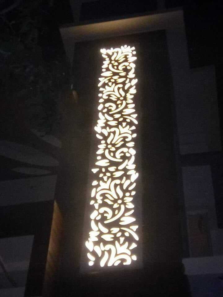 Get Waterproof WPC Frame, Free with Exterior Facade Jali | Thickness ...