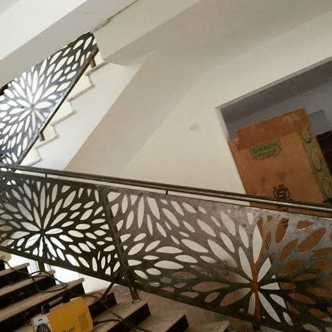 Customize Railing Jali according to your requirements like shape, size ...